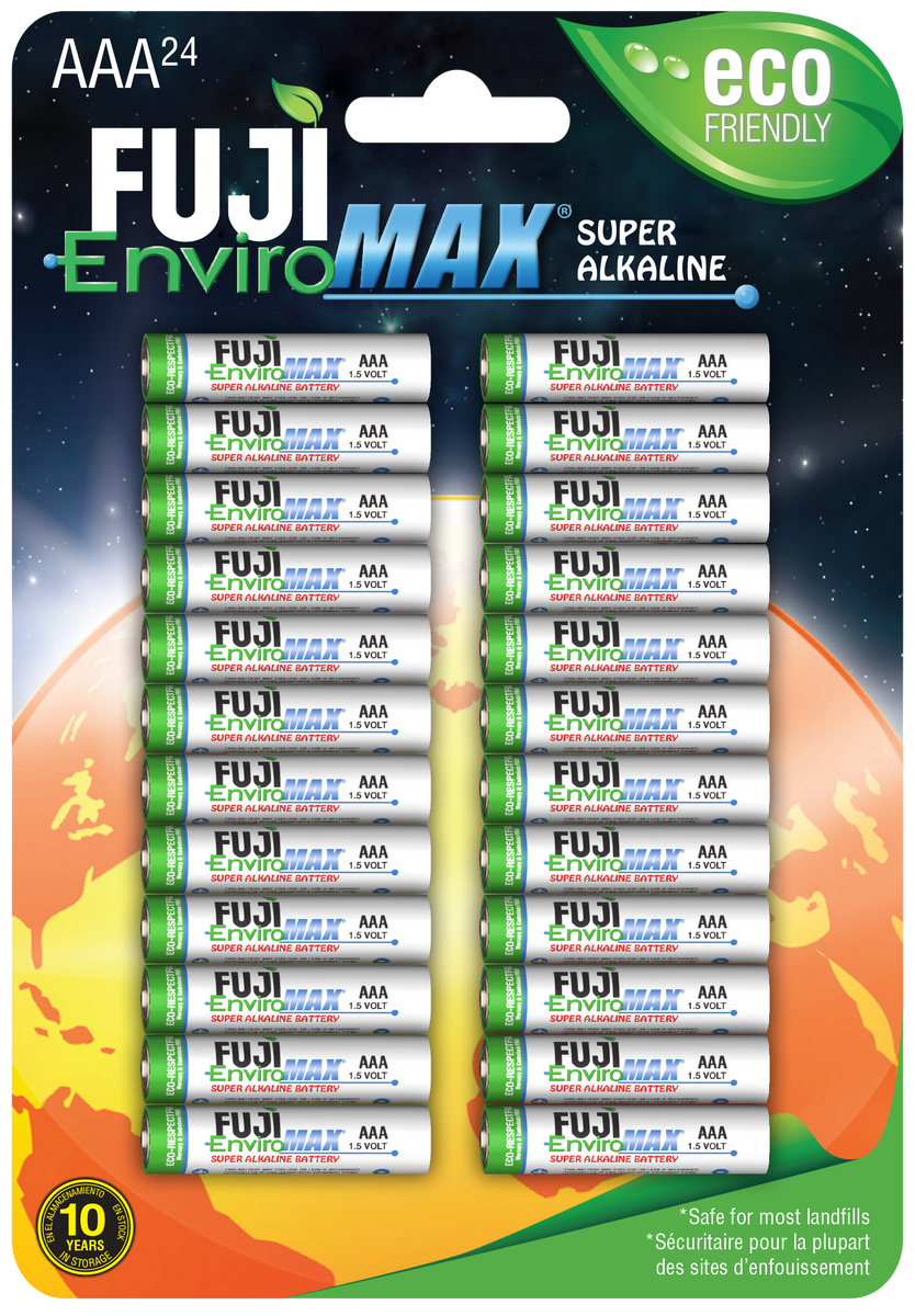 Super Alkaline AAA Battery – Fuji Batteries Canada